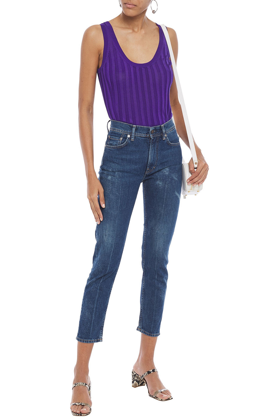 ACNE STUDIOS Acne Studios Cropped Slim-Leg Jeans